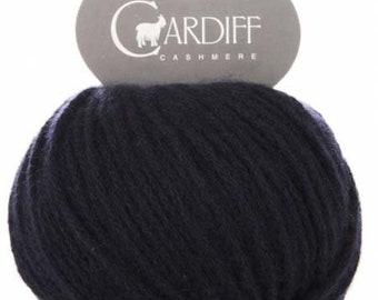 Worsted Weight Cashmere Yarn Cardiff Large Berry A Light | Etsy