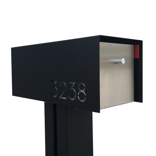 Modern Summit Mailbox Heavy Duty Industrial Custom - Etsy