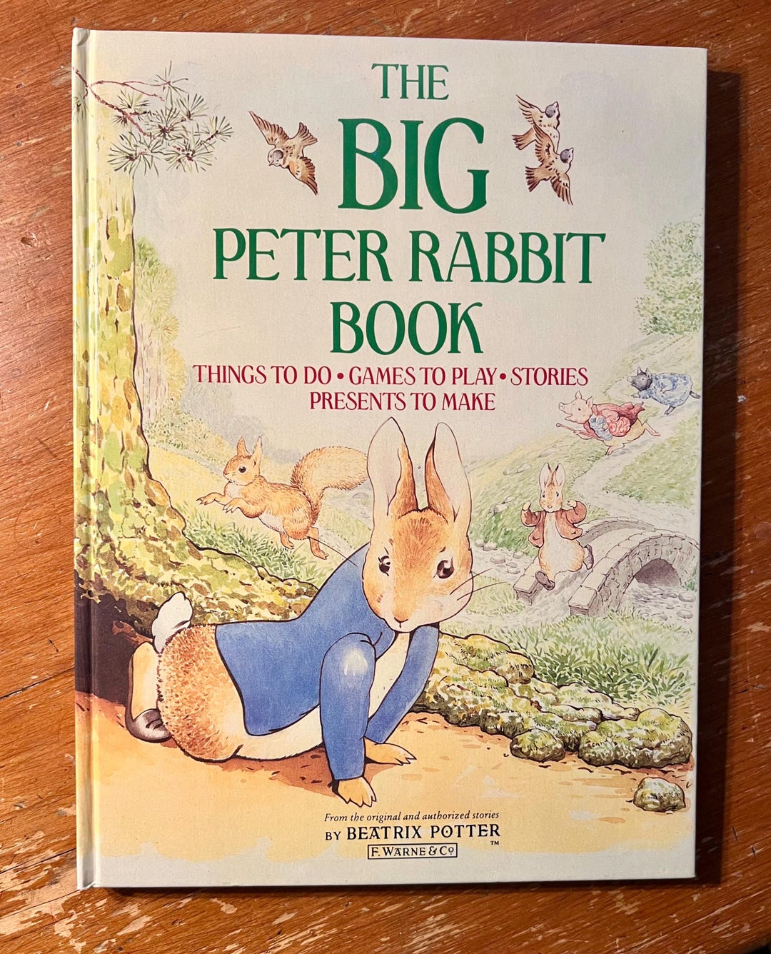 The Big Peter Rabbit Book, Vintage Children’s Stories, Games, and ...