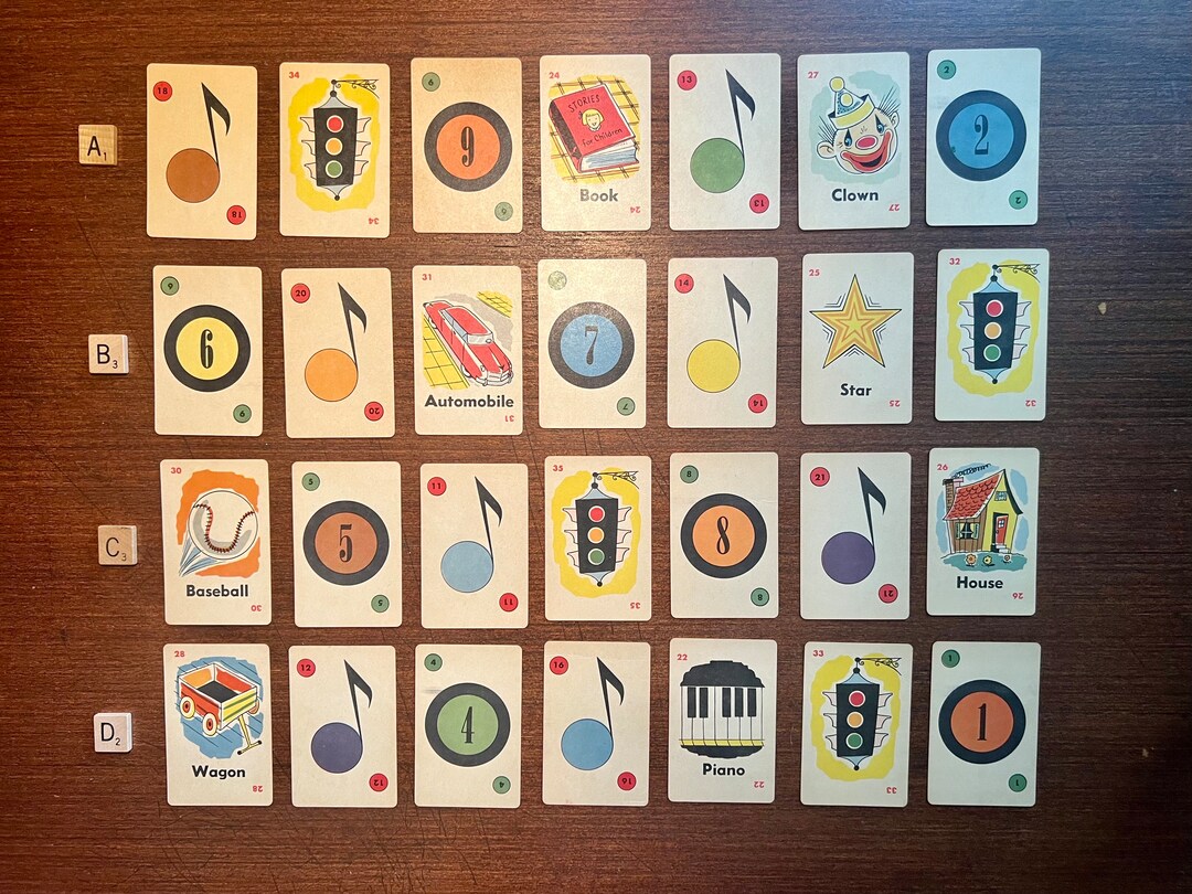 Vintage Playing Cards, Old Go Fish Game, 1950’s Card Game, Junk ...