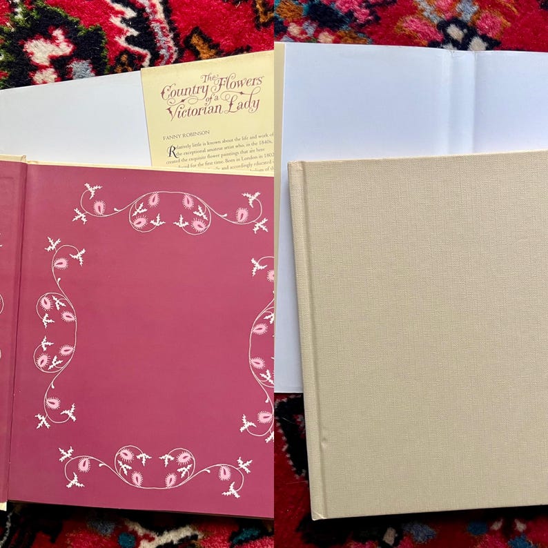Victorian Flower Book: Fanny Robinson's 1840s Flower Studies, 1999 ...