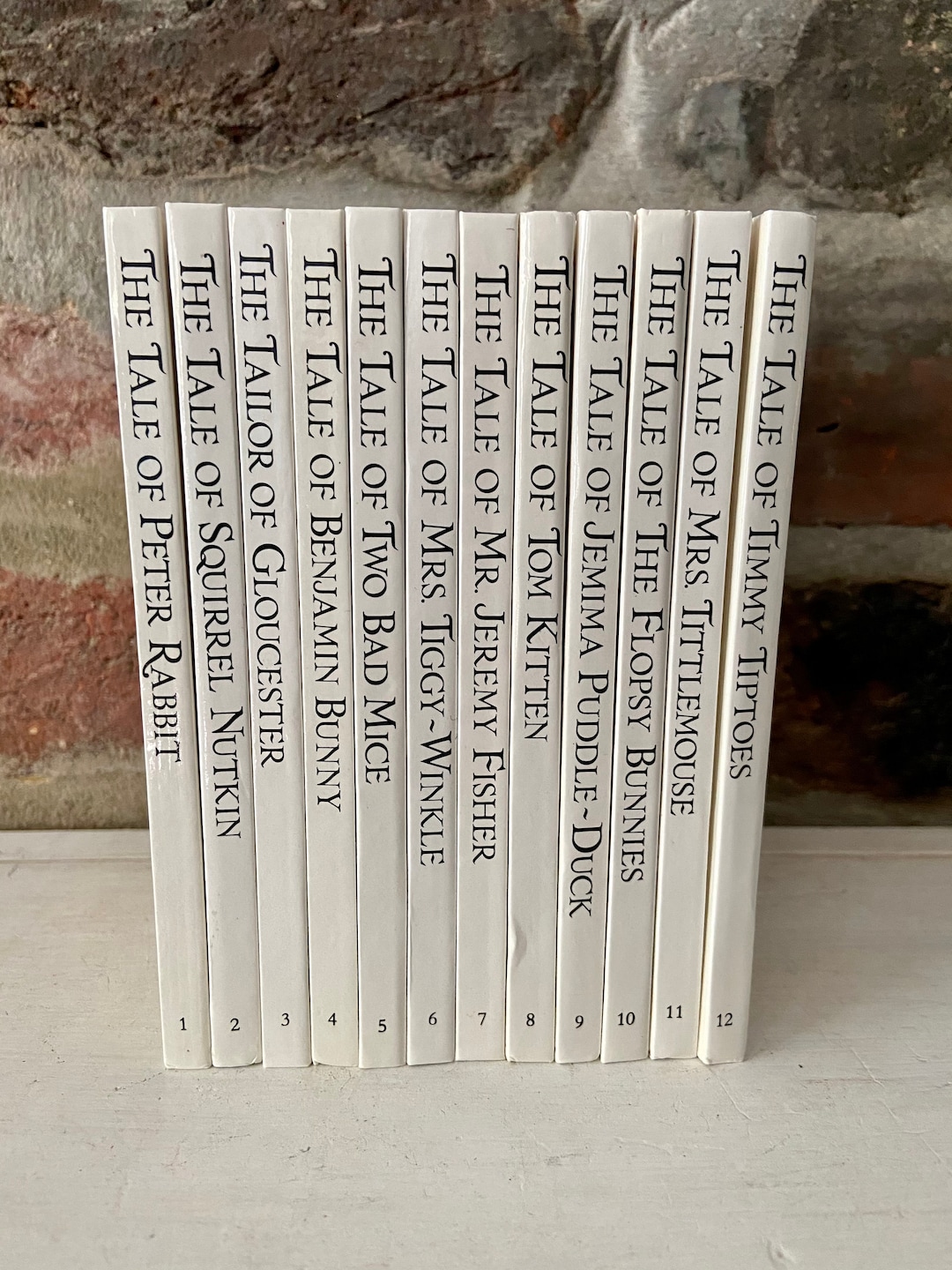 Vintage Beatrix Potter Book Set, Volumes 1-12, Peter Rabbit Stories - Etsy