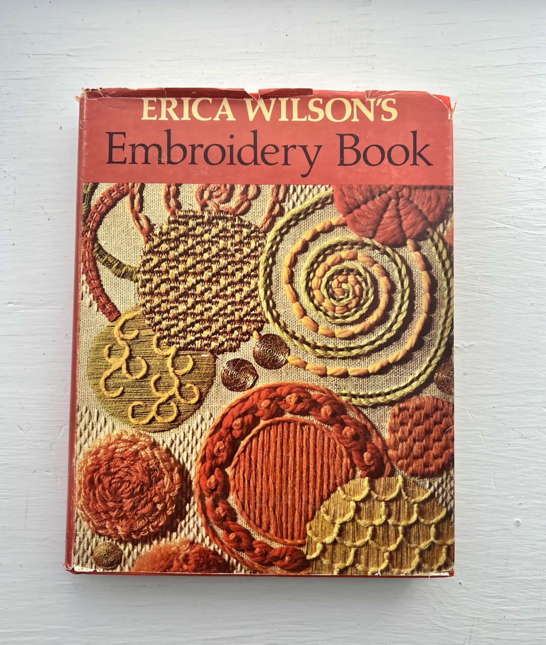 1970’s Embroidery Book, Erica Wilson’s Embroidery Book, Crewel Patterns ...
