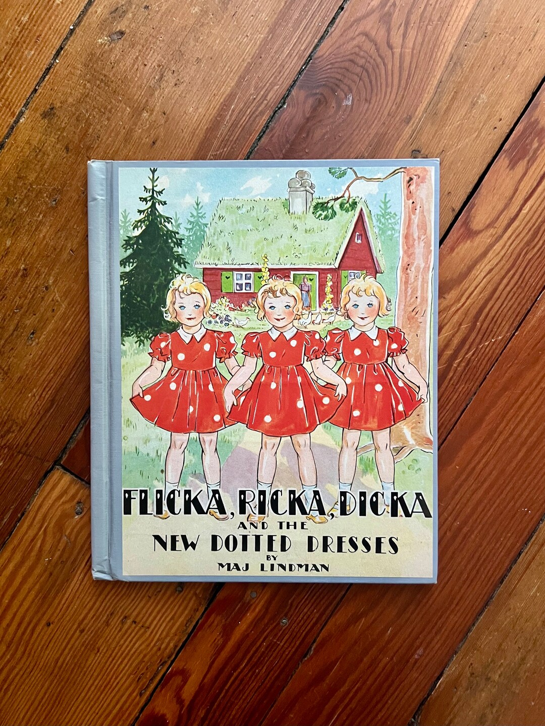 Vintage Flicka Ricka Dicka Book: 1944 First Edition, Dotted Dresses - Etsy