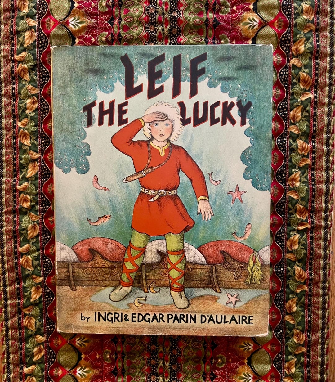 Leif the Lucky: 1941 First Edition Vintage Children's Book, Viking ...