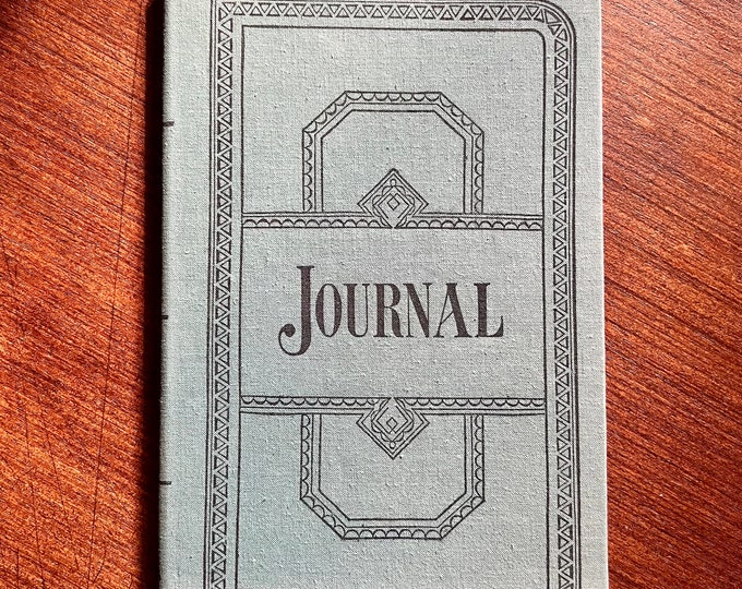 Vintage Unused Ledger, Blank Art Journal, Junk Journaling Supplies ...