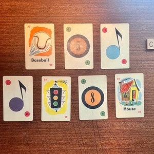 Vintage Playing Cards, Old Go Fish Game, 1950’s Card Game, Junk ...