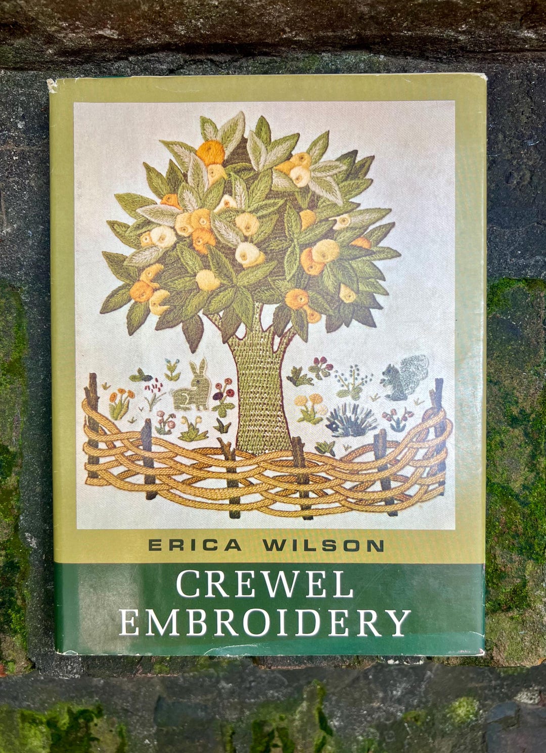 Vintage Embroidery Book, Crewel Embroidery by Erica Wilson, 1962 Book ...