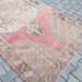 Pink Turkish Rug Vintage Area Rug Muted Pink Rug Oushak | Etsy
