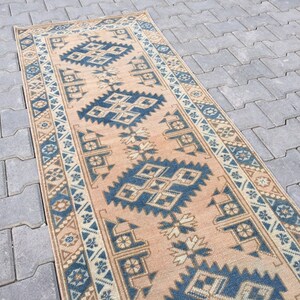 Unique Beautiful Traditional Design Carpet Rug Runner, Handmade Vintage ...