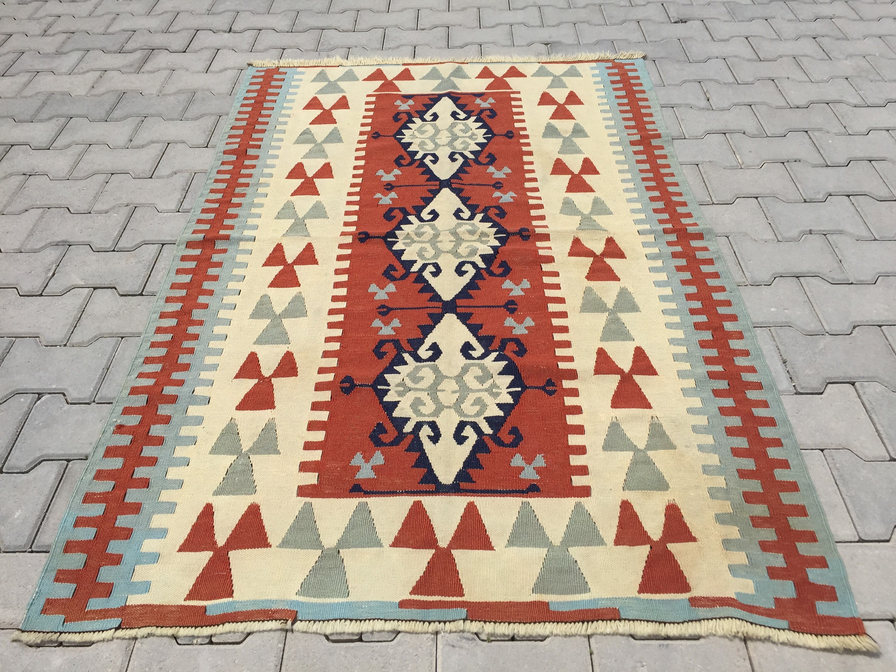 FREE SHIPPING Turkish Kilim Rug Area Kilim Boho Kilim | Etsy