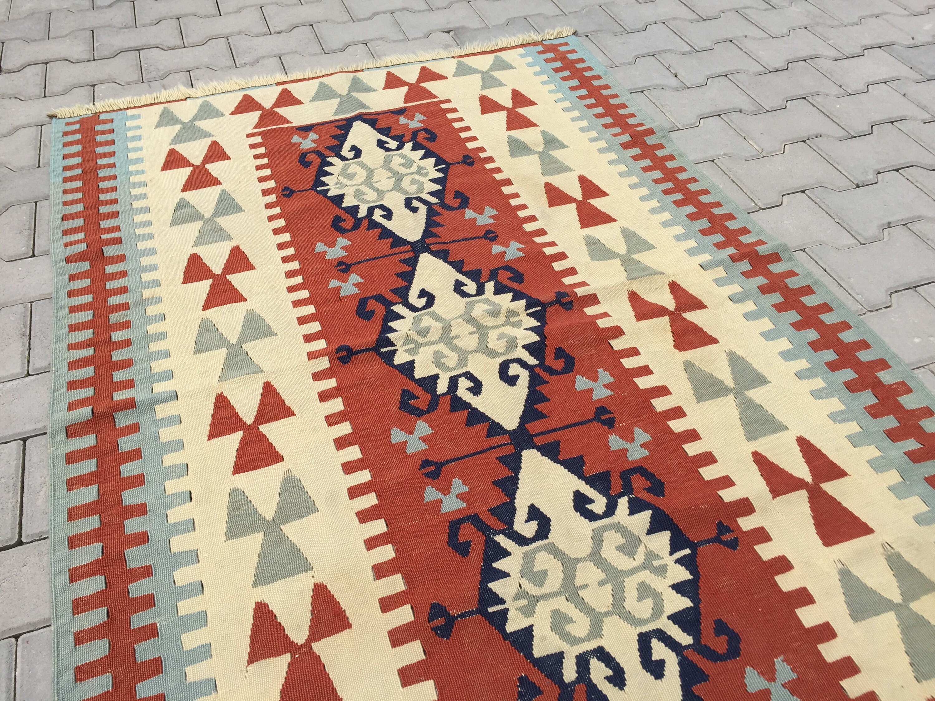 FREE SHIPPING Turkish Kilim Rug Area Kilim Boho Kilim | Etsy