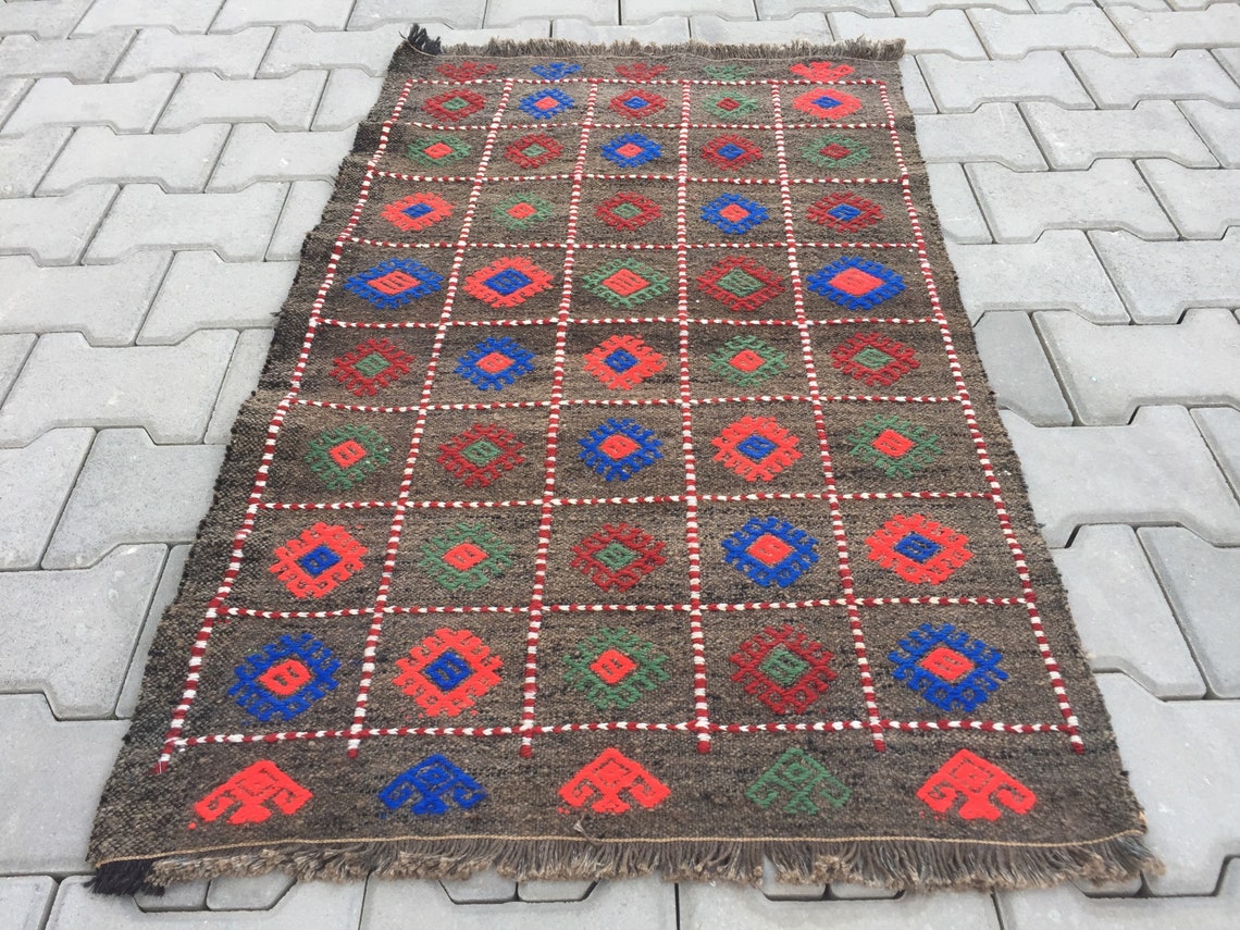 Kilim Rug Area Rug Floor Rug Accent Rug Throw Rug Tribal - Etsy