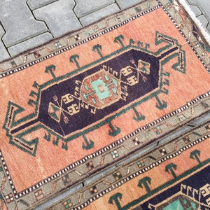 Pair Rugs, Set of Two Small Rugs, Twin Rugs, Beautiful Pattern Rugs ...