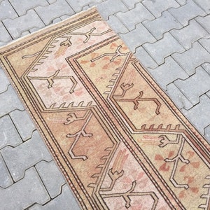 Faded Carpet Rug, Handwoven Rug, Muted Color Rug, Vintage Carpet Rug, 2 ...