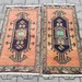 Pair Rugs, Set of Two Small Rugs, Twin Rugs, Beautiful Pattern Rugs ...