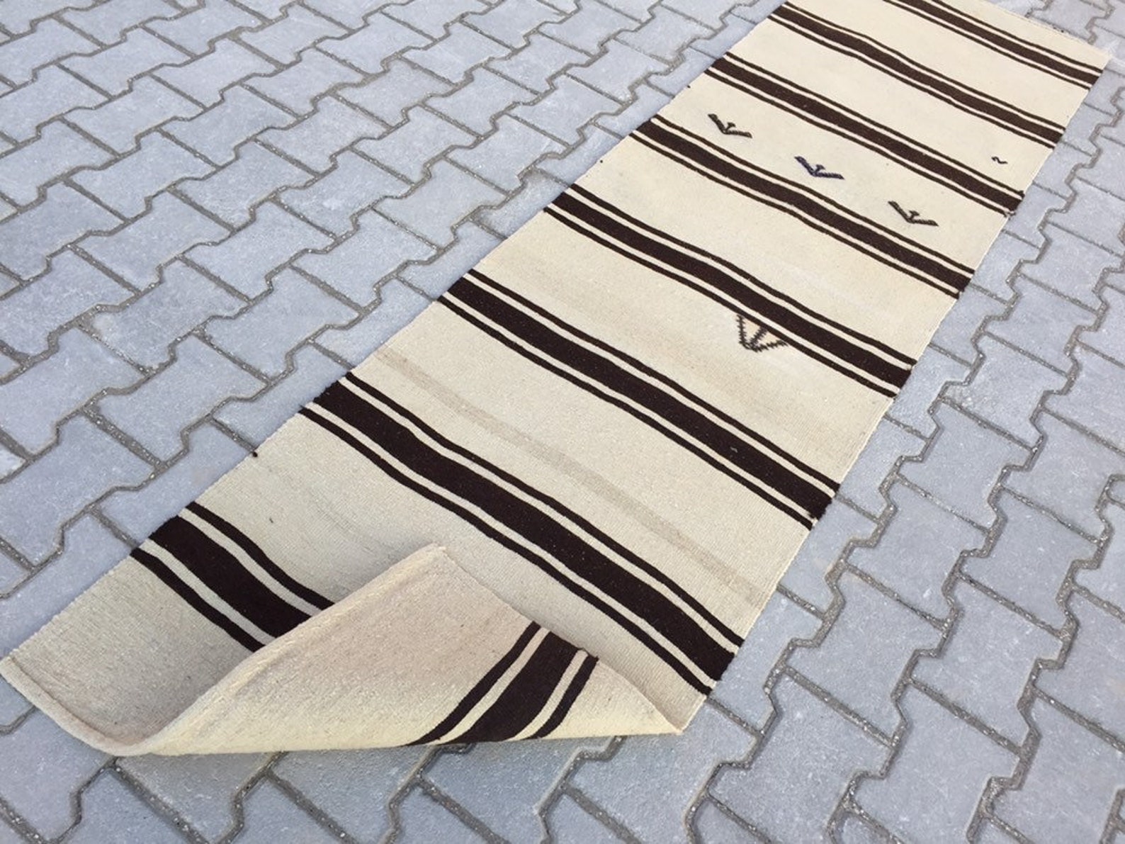 Natural Organic Rug Runner FREE Shipping 70 X 258 Cm / | Etsy