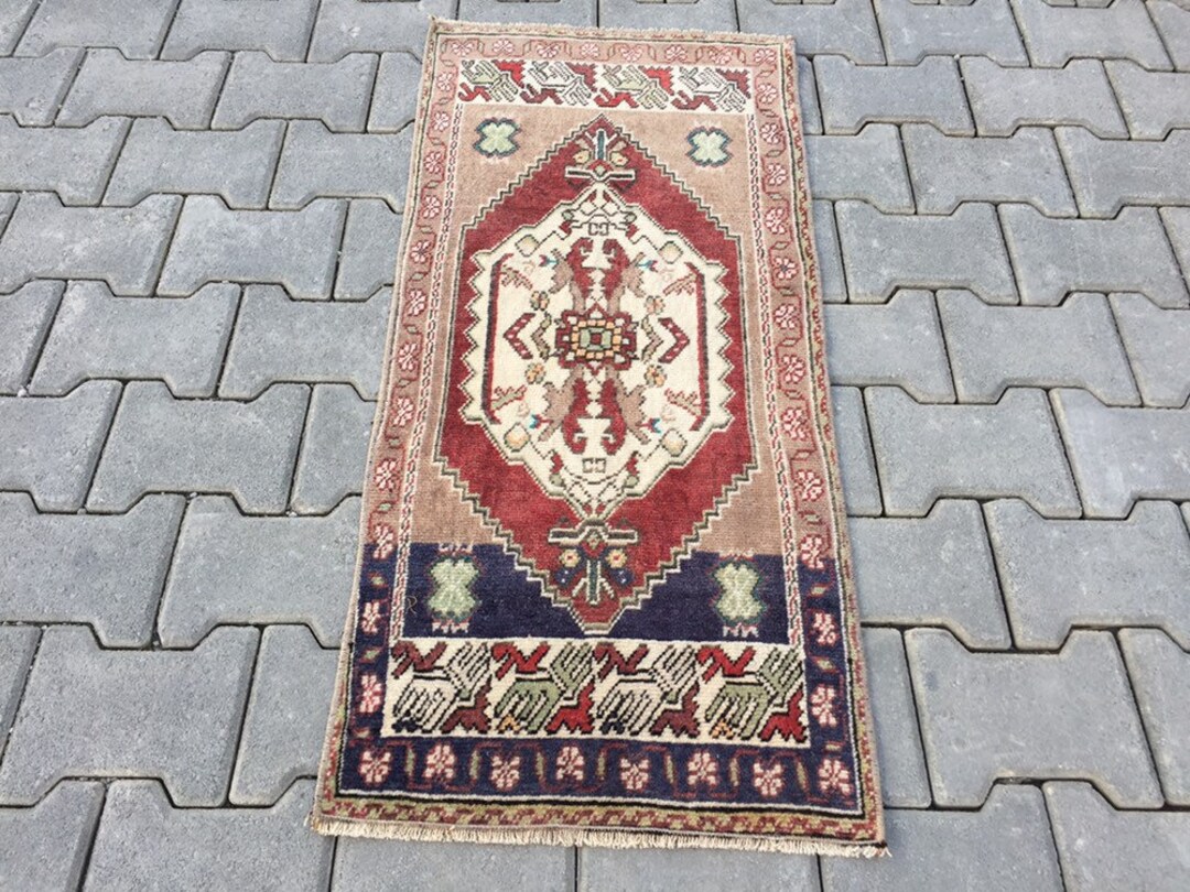 Small Carpet Rug, Mini Rug, Vintage Carpet Rug, FREE Shipping, Soft ...