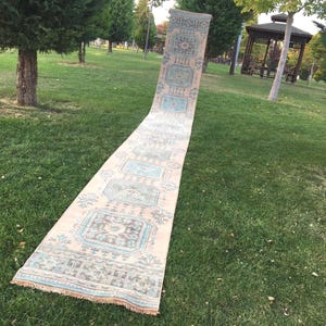 Long Runner Rug, Narrow Runner Rug, FREE SHIPPING Runner, Muted Color ...