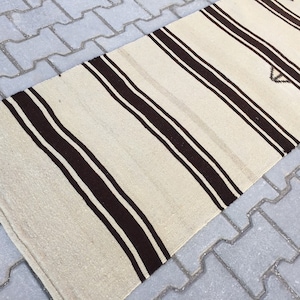 Natural Organic Rug Runner, FREE Shipping 70 X 258 Cm / 2'3 X 85 Ft ...