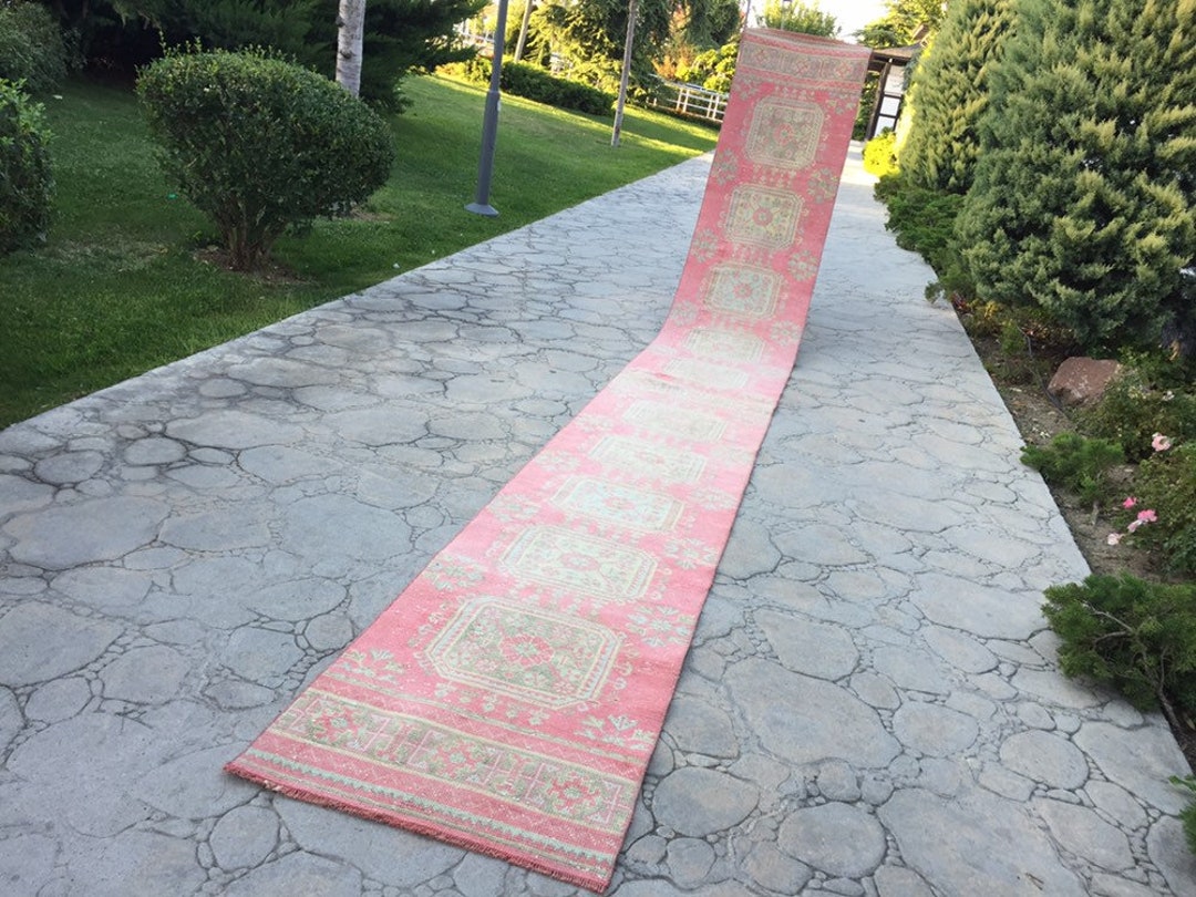 Stair Runner Rug, Extra Long Runner, Handwoven Carpet Runner, Wool ...