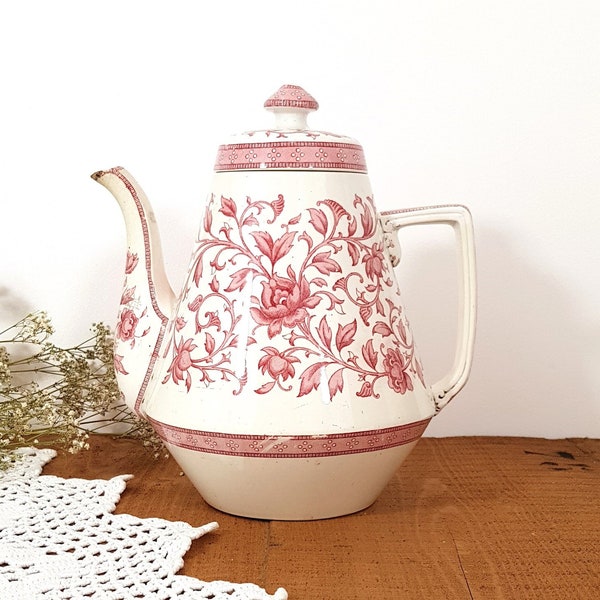 Transferware Teapot - Etsy