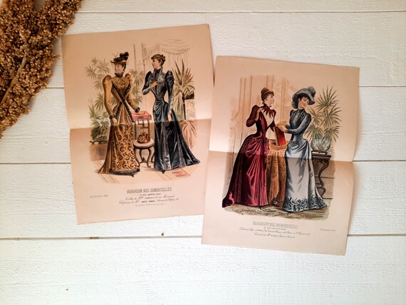 1800s French Fashion