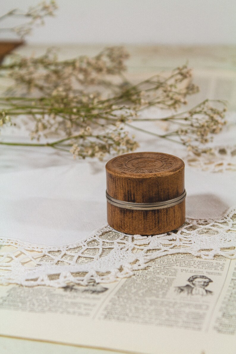 Threads Box Wood Cardboard Mouline Box THIRIEZ Peres & Fils - Etsy