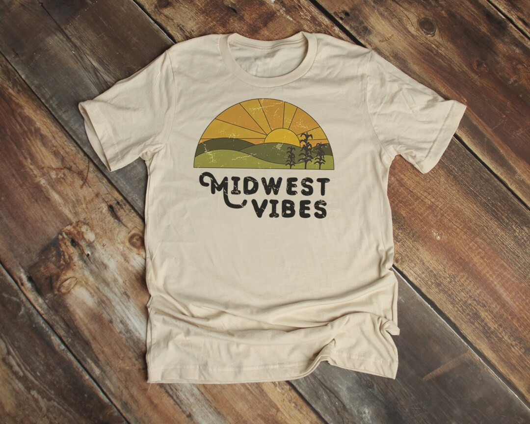 Midwest Vibes T-shirt - Etsy