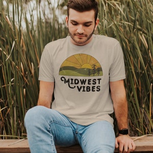 Midwest Vibes T-shirt - Etsy