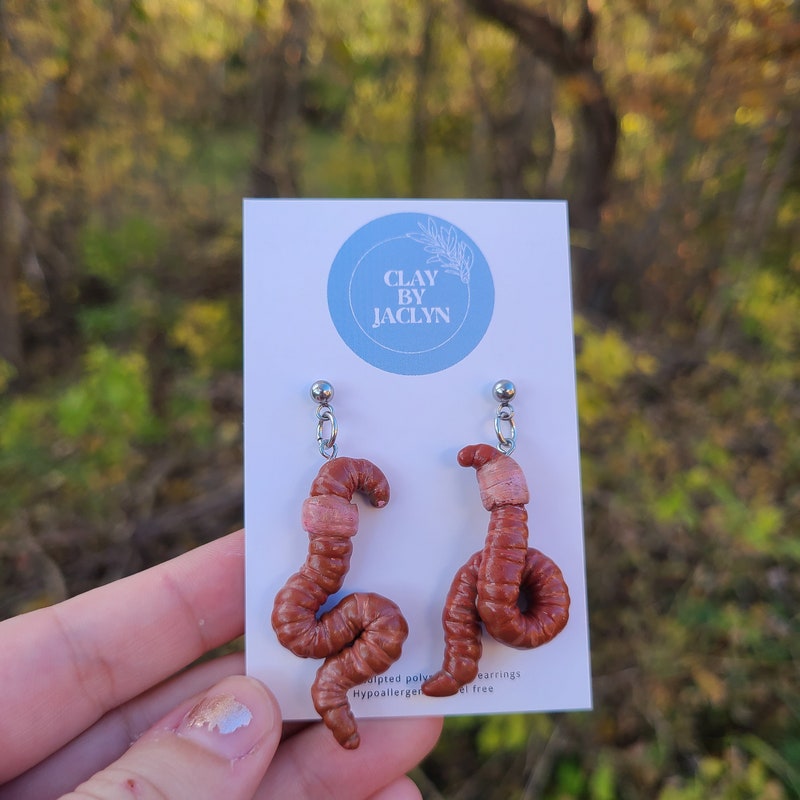 Clay Worm - Etsy