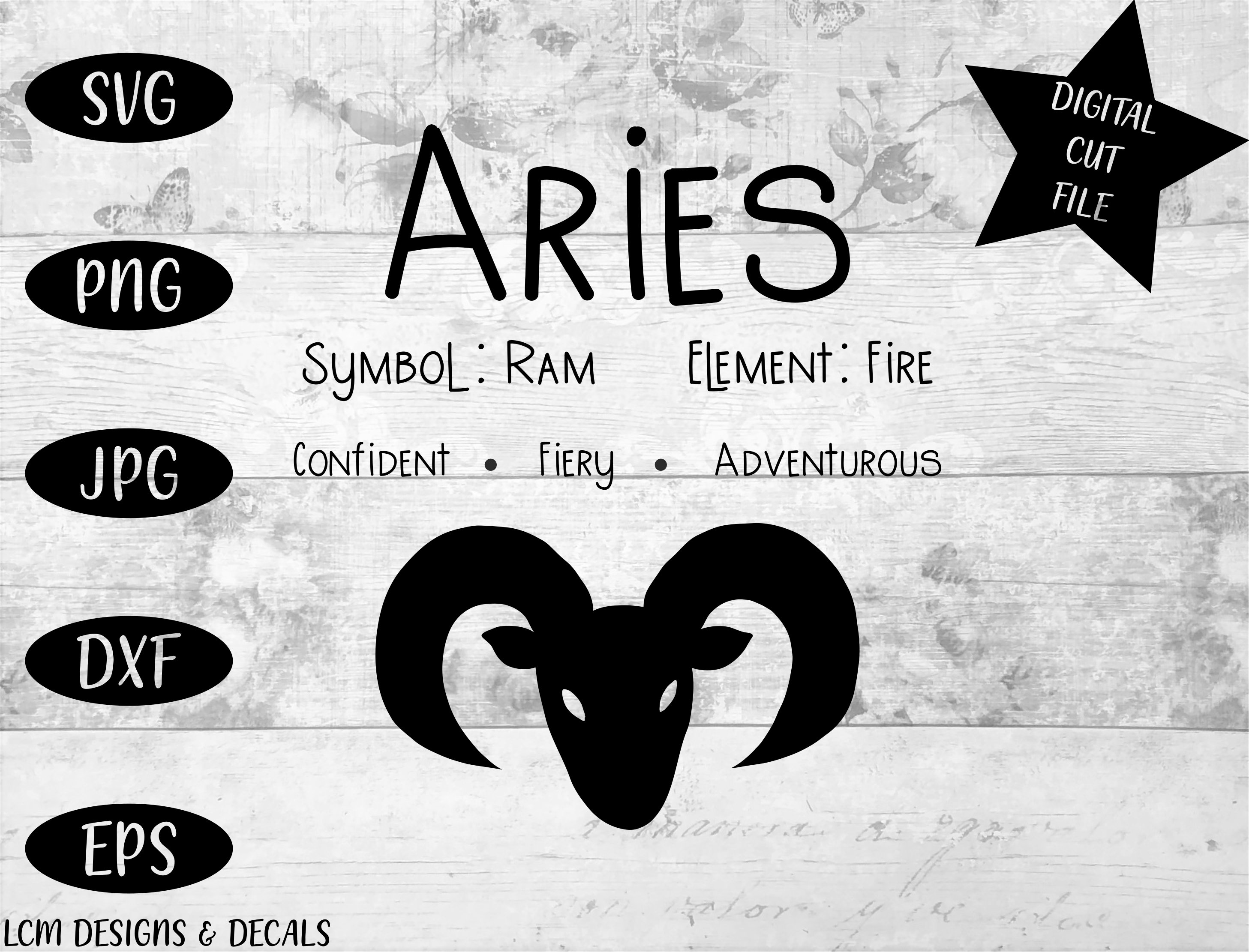 Zodiac SVG / Cut Files / Aries Svg / Star Signs / Zodiac Signs - Etsy UK