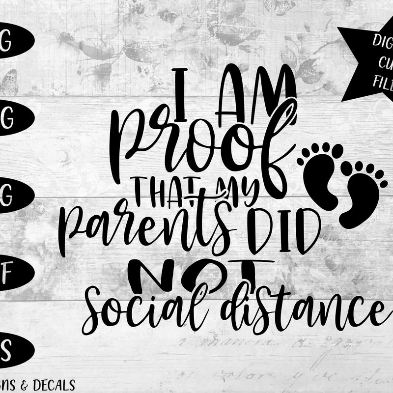 Quarantine Baby Svg - Etsy
