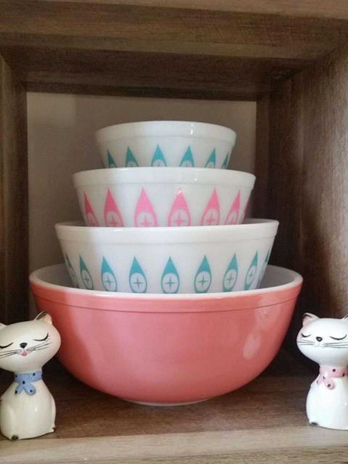 Atomic Eyes Decals Starburst Mcm for Vintage Bowls - Etsy