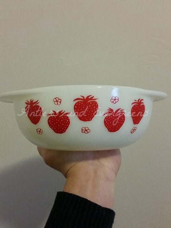 Rare Strawberry Bowl Decal for Vintage Bowls and Dishes | Etsy