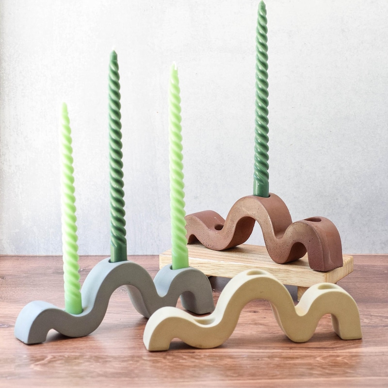 Small Funky Candles - Etsy