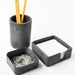 Desk Accessories Set Post-it Holder Pen Cup Desk Organizer Desk Set ...