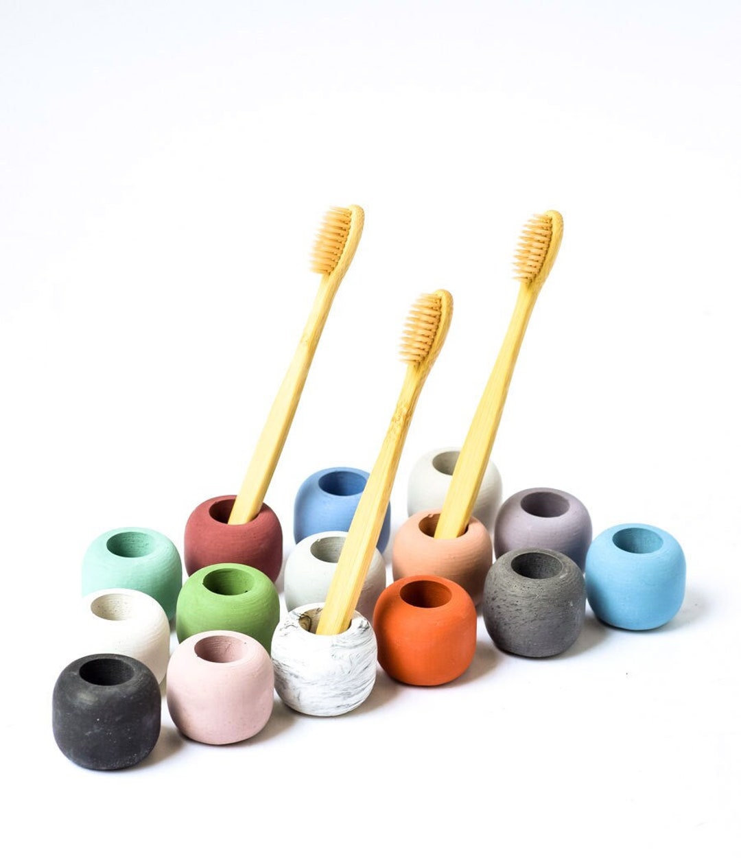 Toothbrush Holder - Bathroom Decor - Modern Bathroom - Concrete ...