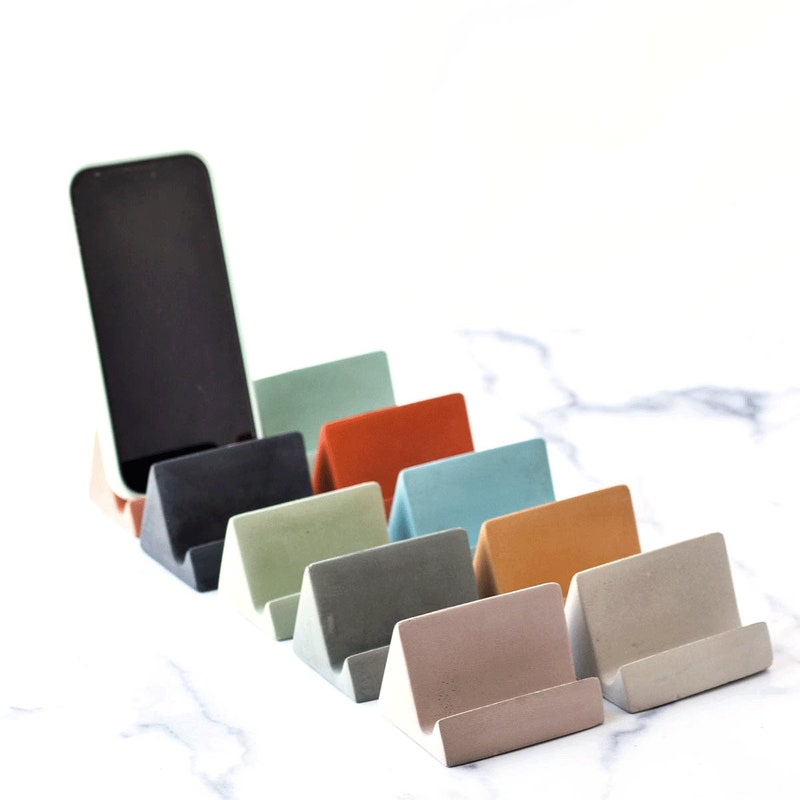 White iPhone Desk Stand - Etsy