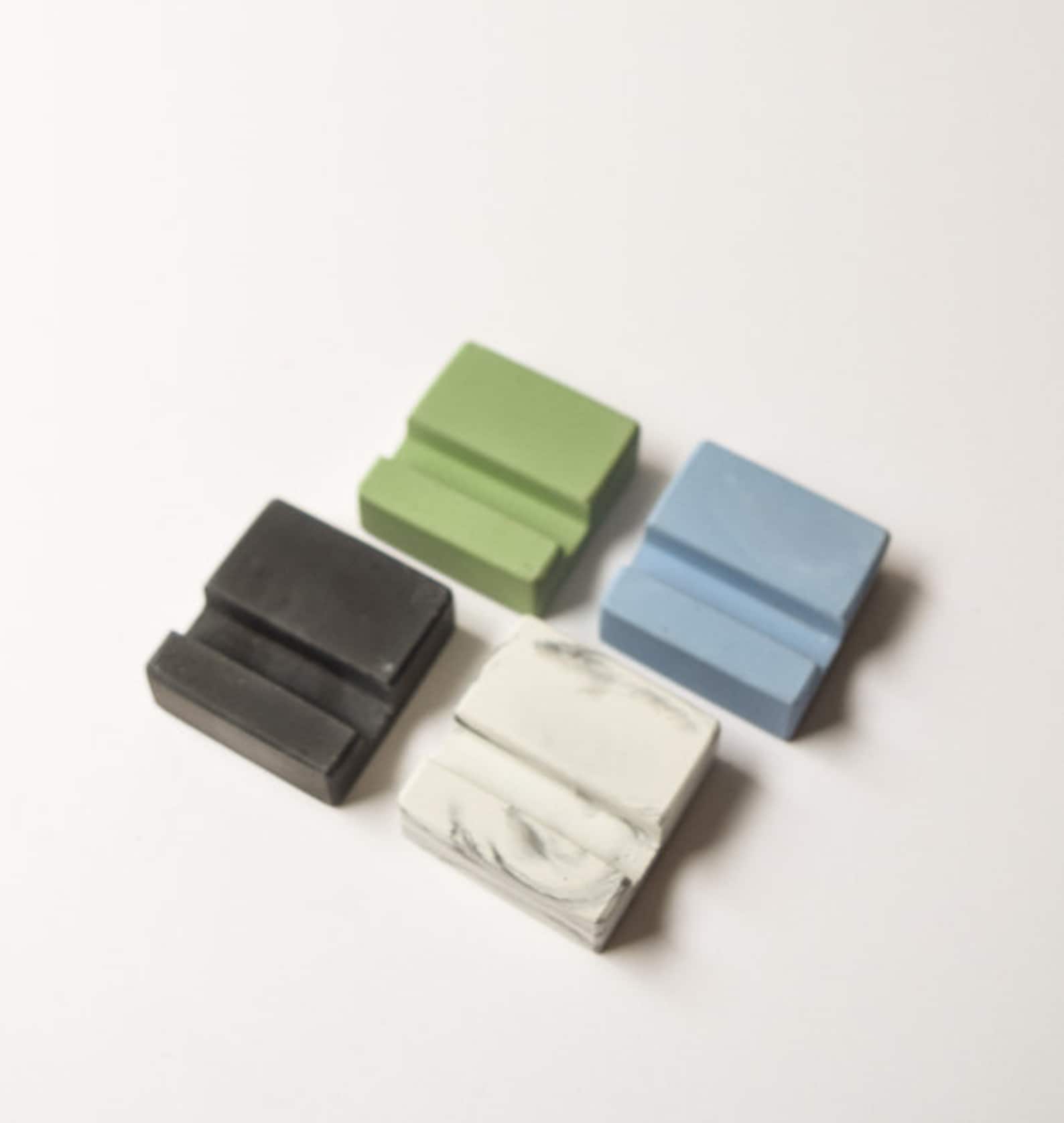 Square Business Card Holder Business Card Holder for Desk Vertical ...