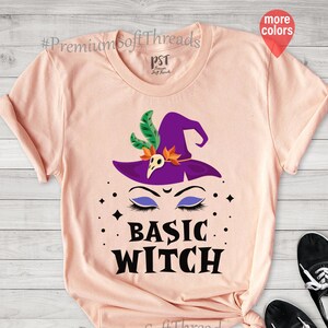 Basic Witch Shirt Halloween Shirt for Women Witchy T-shirt - Etsy