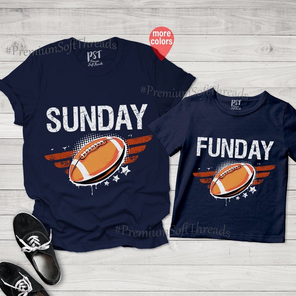 Father and Son Football Shirts - Etsy
