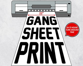 Bulk Gang Sheet, DTF Print 22x30, Dtf Transfers, Gang Sheet Print ...