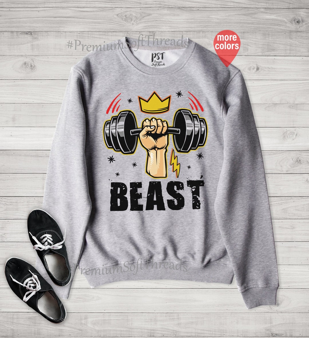 Beast in Training Sweatshirt, Beast Sweatshirt, Daddy and Me Sweatshirt ...