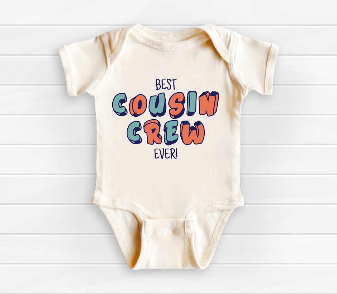 Best Cousin Crew Ever Shirt, New Cousin Onesie®, Boho Retro Kids Shirt, Matching Cousins Toddler ...