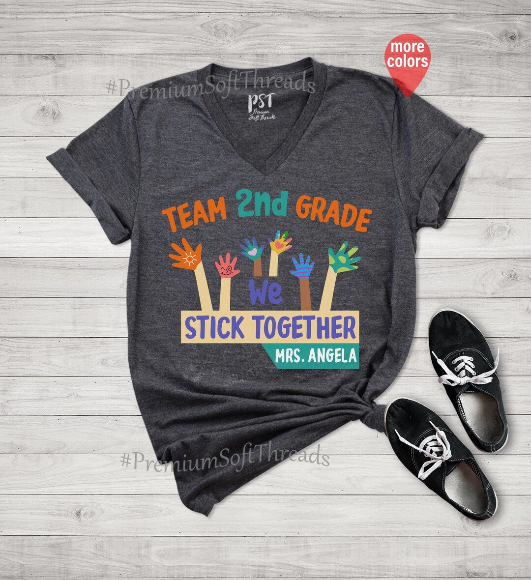 Team Second Grade Shirt, We Stick Together Shirt, Team Teacher Shirt ...