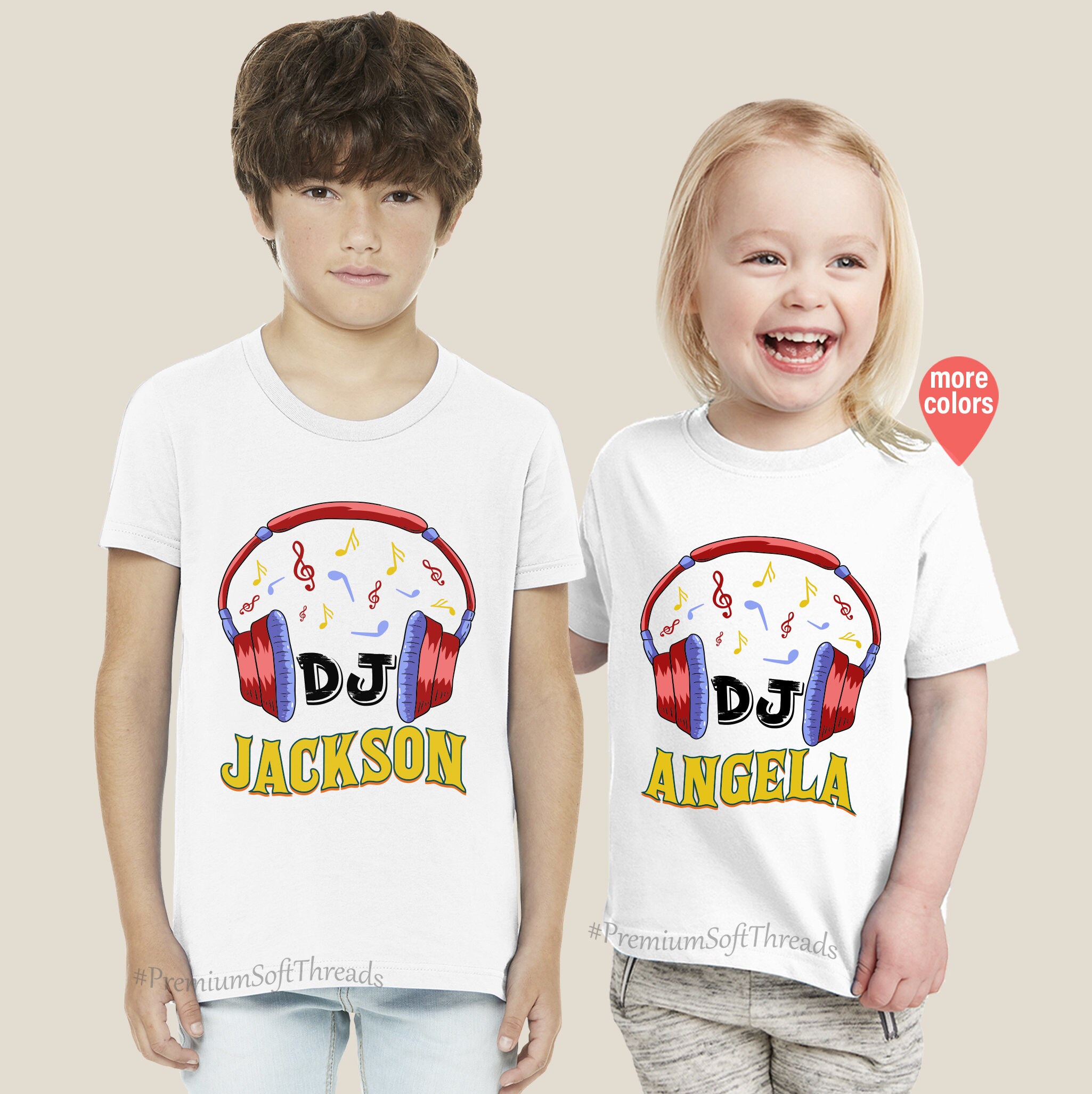 Dj Kids Shirt Custom Name Dj Bodysuits Baby Dj Outfits | Etsy