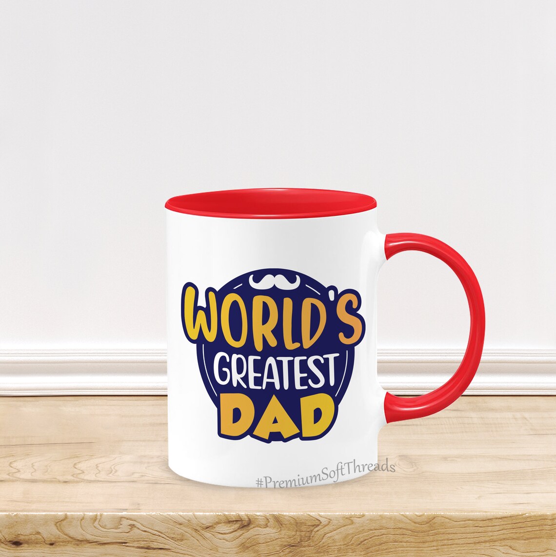 Worlds Greatest Dad Mug Best Dad Mug Fathers Day Etsy Canada