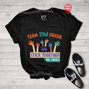 Team Second Grade Shirt, We Stick Together Shirt, Team Teacher Shirt ...