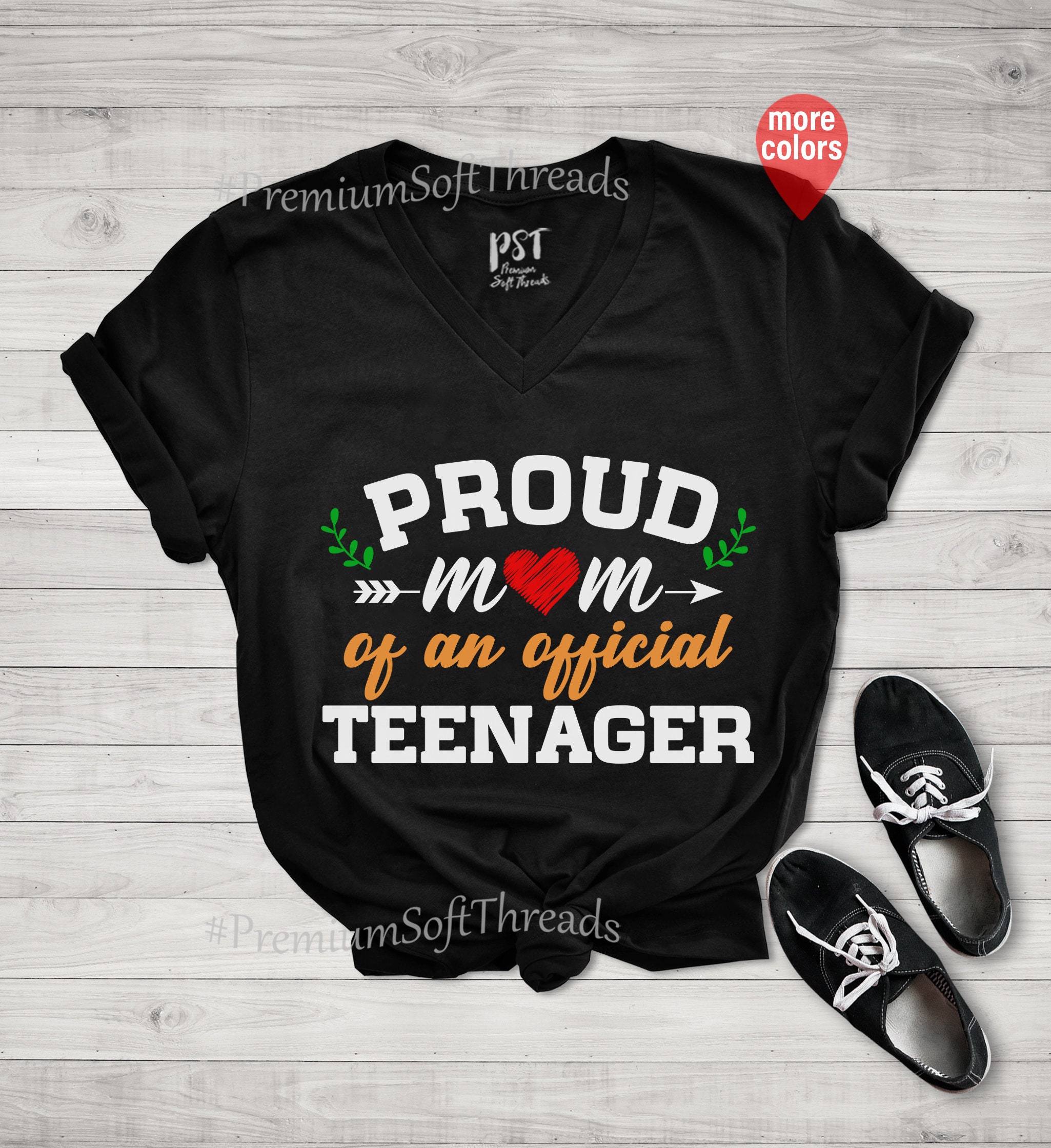 Proud Mom of an Official Teenager Shirt Teenager Mom Tank - Etsy